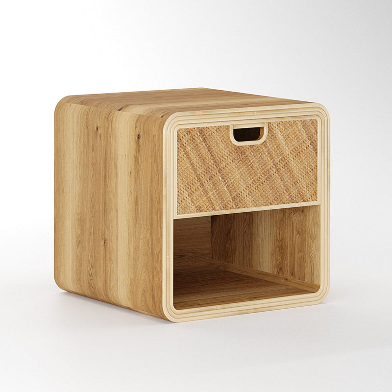 Japandi Bedside Table & Side Table - Mina - Mojo Boutique